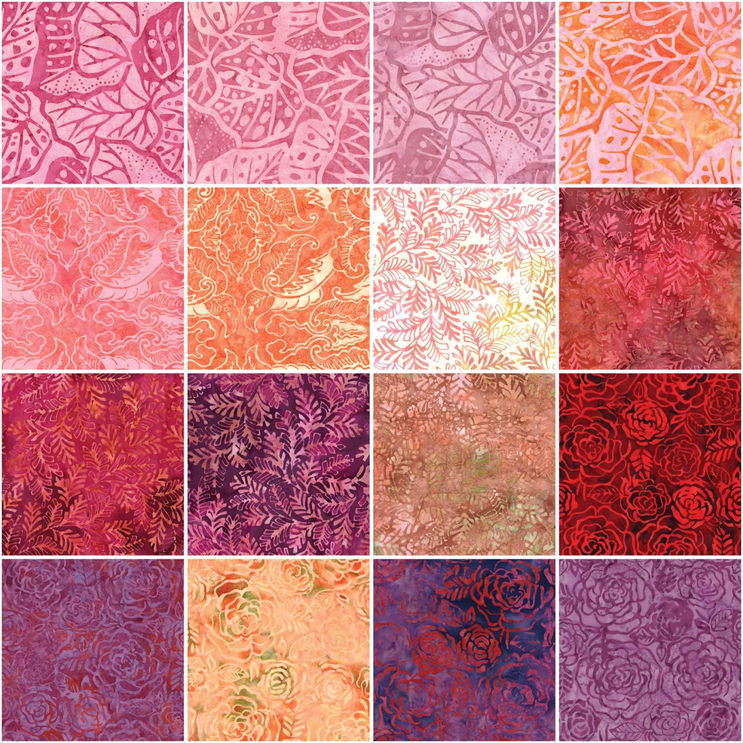 Benartex Bali Triple-Dyed Batiks Strip-pies – JellyRollFabric.net