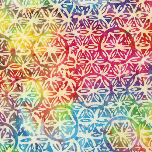 (2 yd) Anthology Batiks Be Colourful Breezy Brights 873Q-1 Rainbow Wal – JellyRollFabric.net