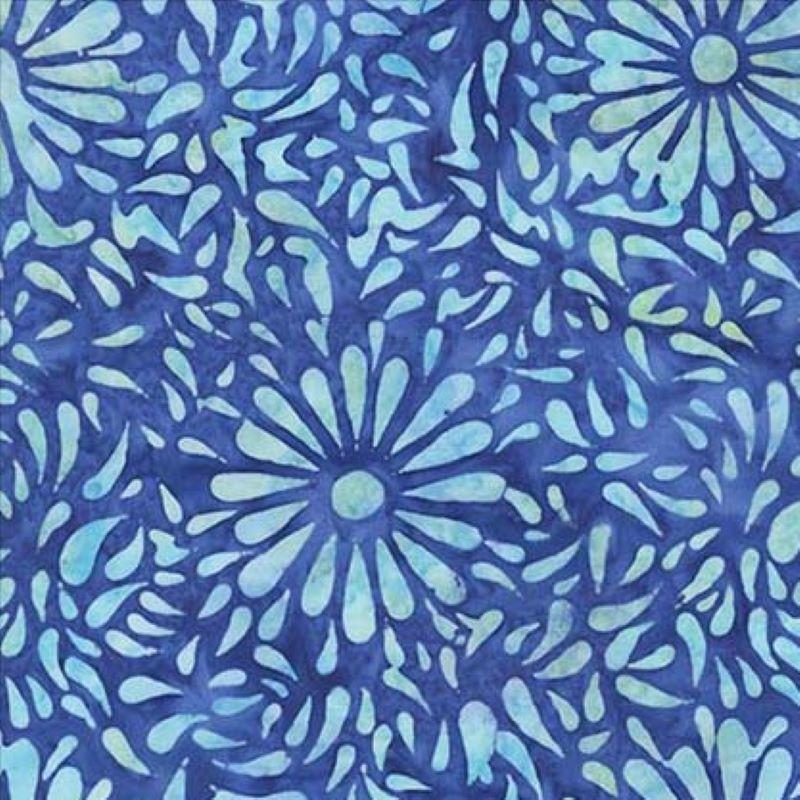 (1.5 yd) Anthology Batiks Periwinkle Glow Sapphire 3484Q-X – JellyRollFabric.net