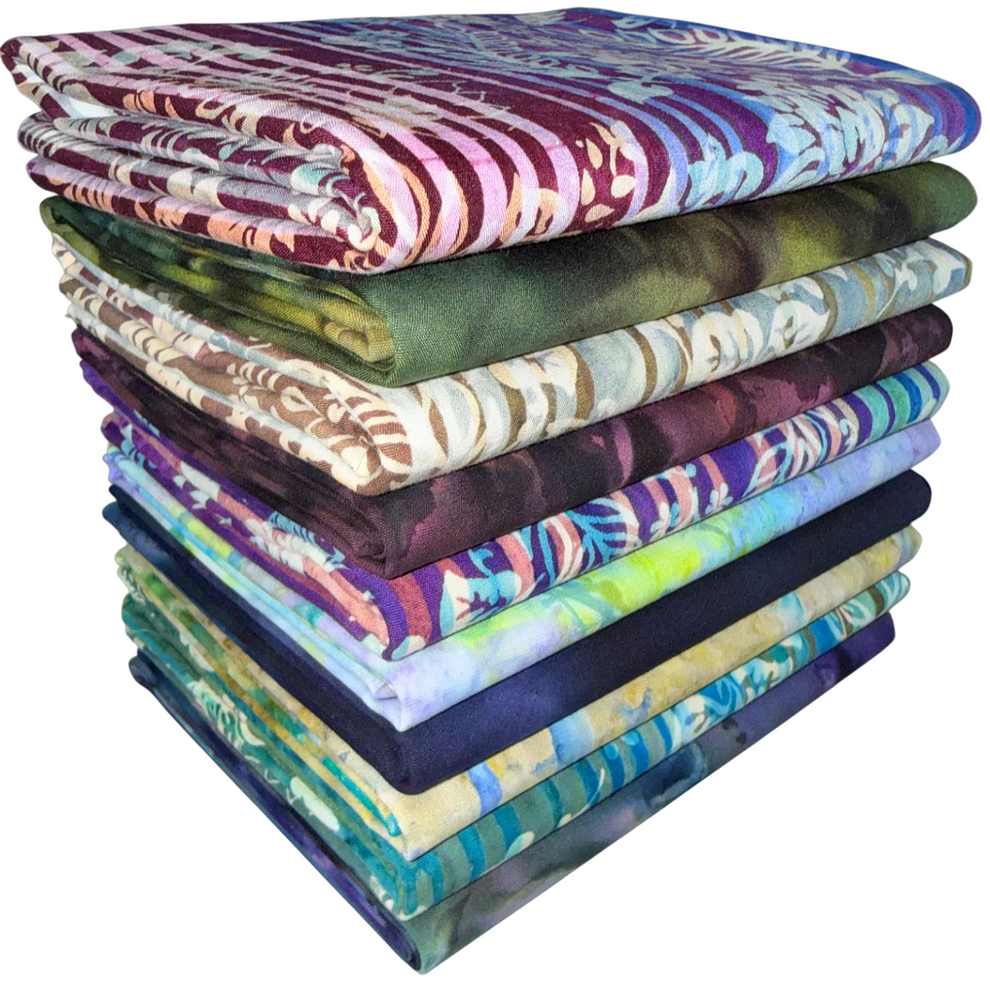 Riley Blake Expressions Batiks "Express Yourself!" Half-yard Bundle - – JellyRollFabric.net