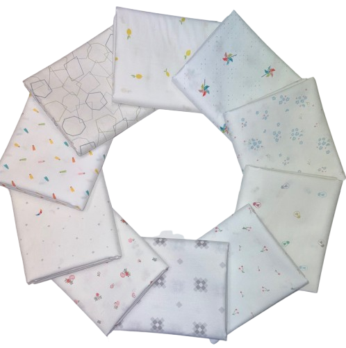 Riley Blake "Hush Hush 3" Half-yard Bundle - 10 Fabrics, 5 Total Yards ...