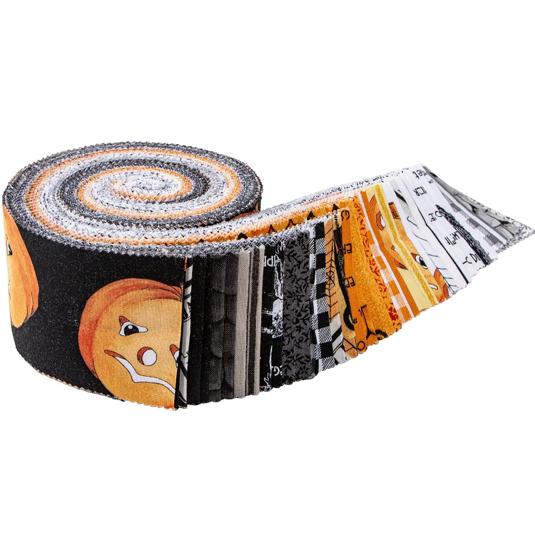 Riley Blake Pumpkin Patch - 40 Strip Rolie Polie – JellyRollFabric.net