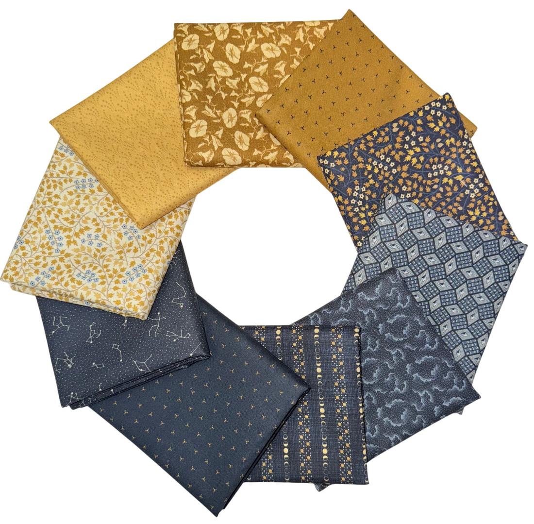 Marcus Fabrics "Starfall" Half-yard Bundle - 10 Fabrics, 5 Total Yards ...