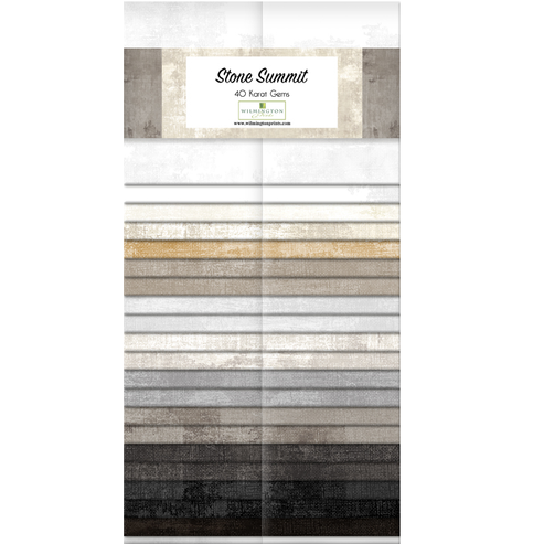 Wilmington Prints - 40 Karat Gems - Stone Summit – JellyRollFabric.net