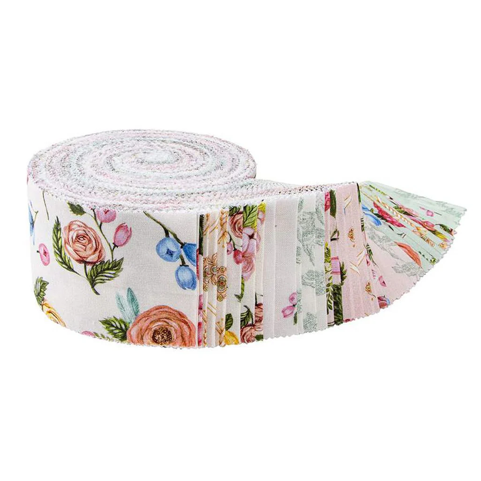 Riley Blake Sweet Spring - 40 Strip Rolie Polie – JellyRollFabric.net